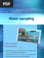Water Sample Collection Procedure For Bacteriological Examination | PDF ...
