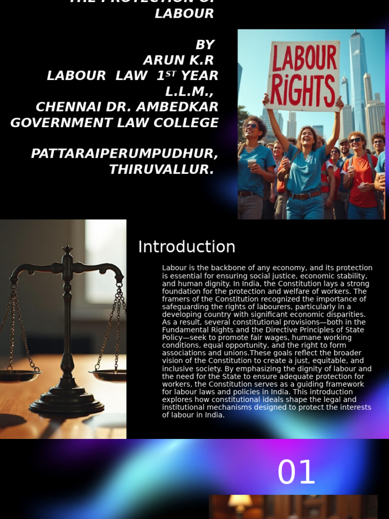 Doctrinal Reserach Arun.k.r Constitutional Goals in The Protection of ...