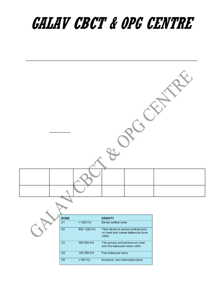 Mr. Suraj Verma Implant CBCT Report | PDF | Medical Equipment | Imaging