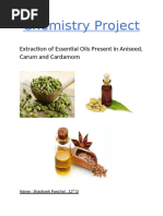 Essential Oil Extraction Project | PDF | Essential Oil