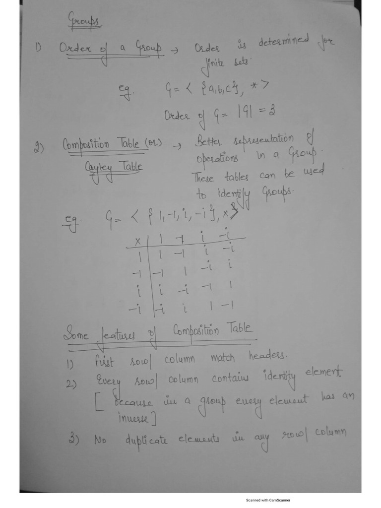DMS30,31 - Algebraic Structures 2 | PDF
