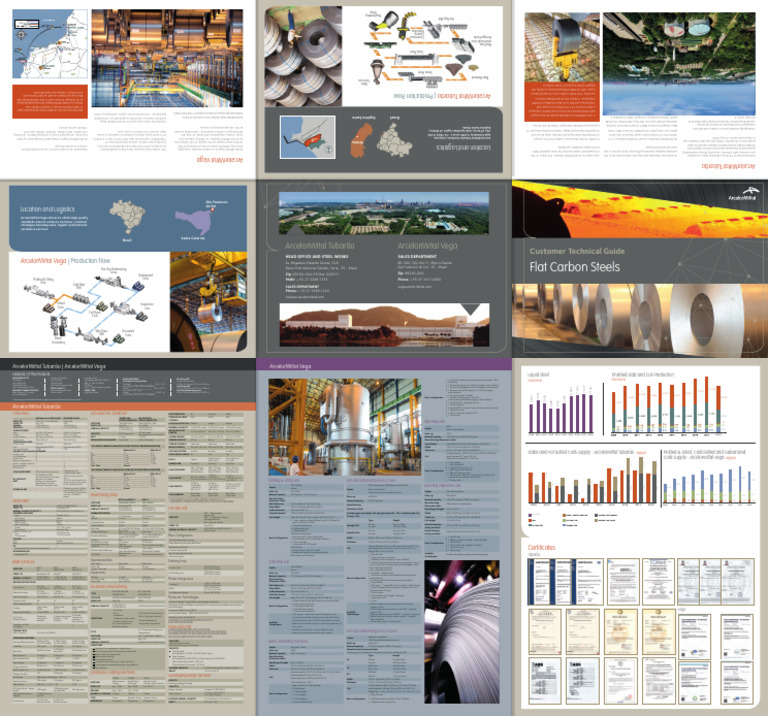 Catalogo Tecnico para Impressao | PDF | Steel | Materials