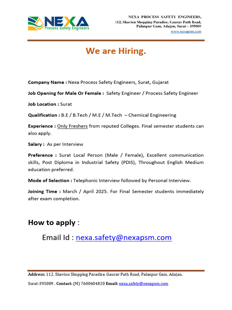 Recruitment Advertisement 2025 | PDF