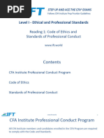 CFA Ethics & Conduct Standards Guide | PDF
