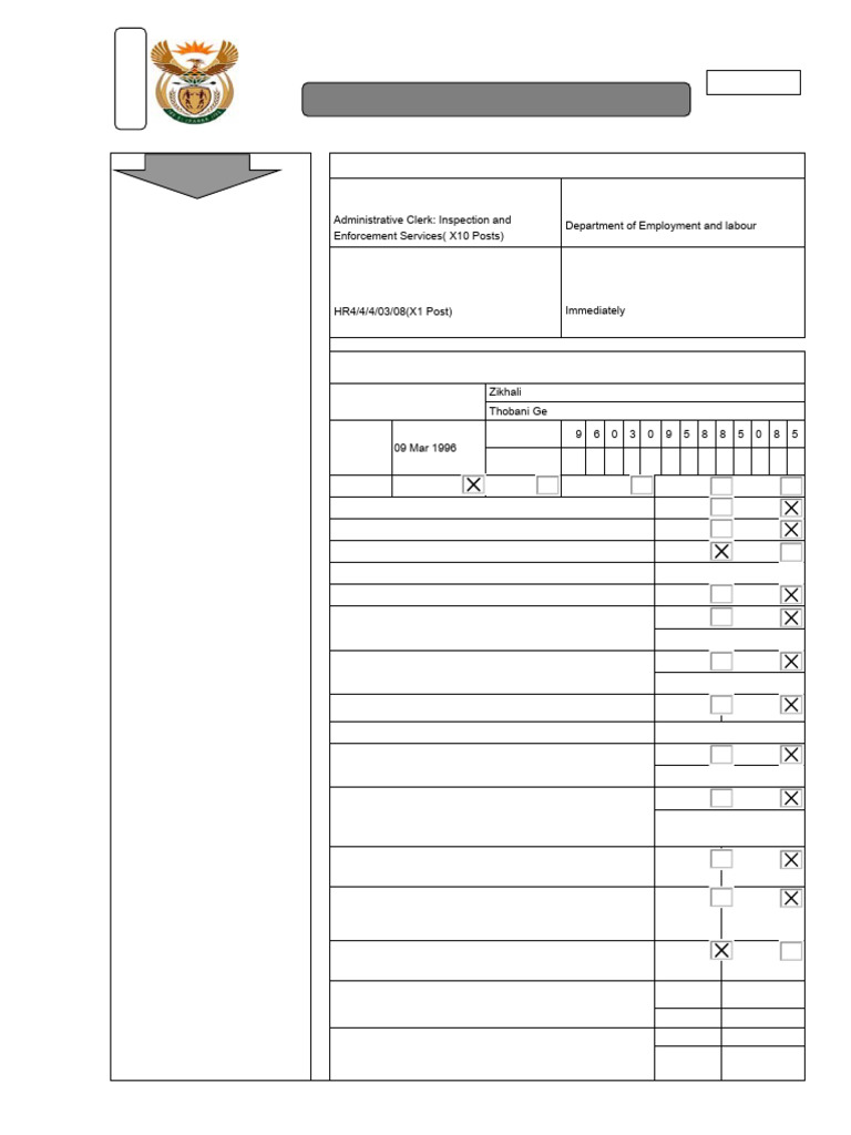 Editable Approved New Z83 Form Gazetted 6 Nov 2020 | PDF | Justice ...