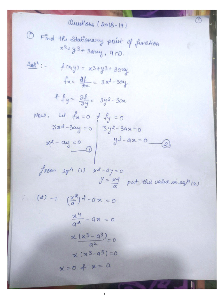 PYQ Unit 3 Solutions | PDF