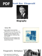 F. Scott Fitzgerald: Life and Legacy | PDF