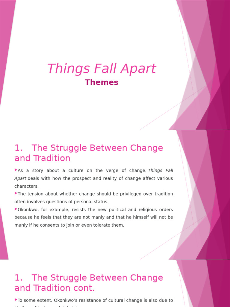 Theme Things Fall Apart | PDF