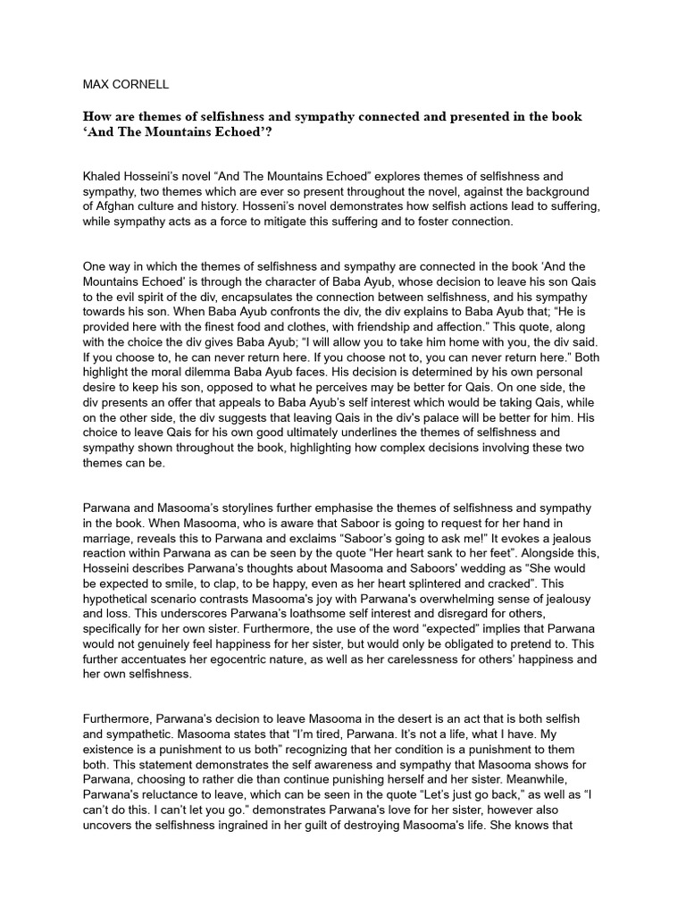 Max CORNELL (1010S1) - Updated Essay Draft | PDF | Psychology | Social Psychology