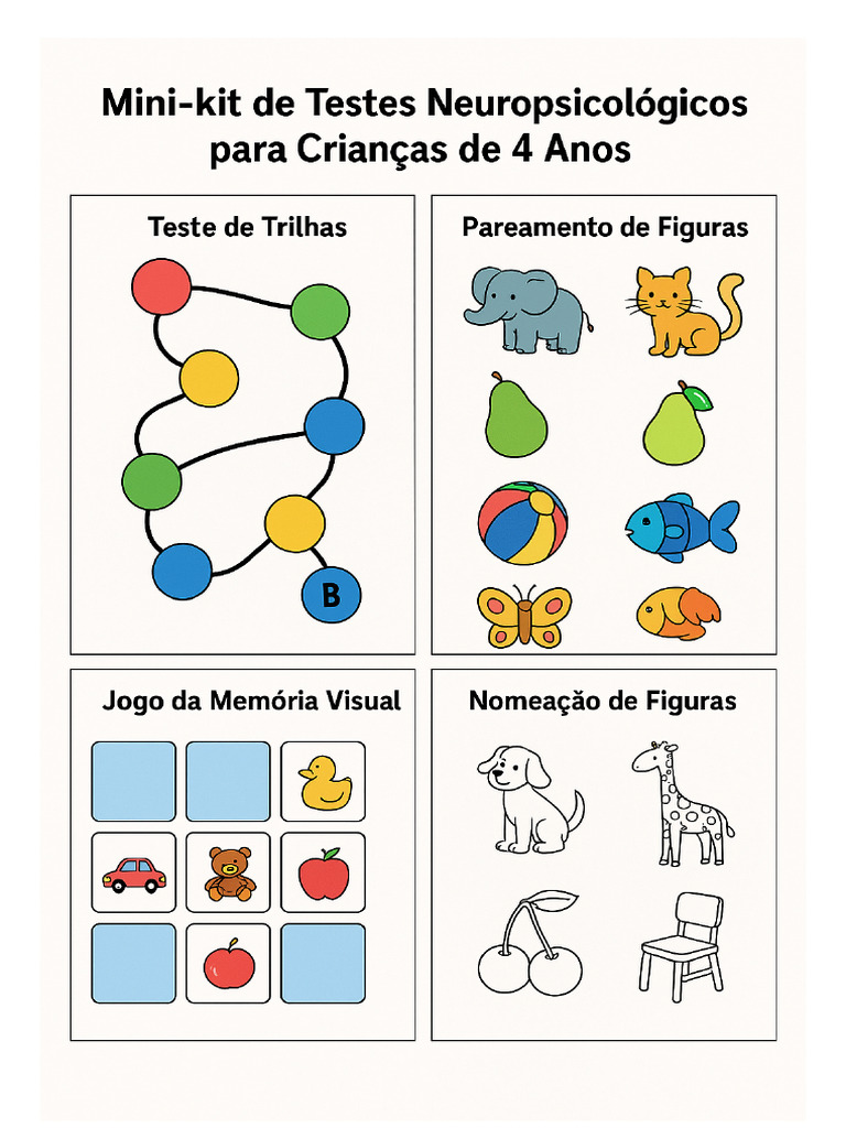 Mini Kit Neuro Visual 4 Anos | PDF