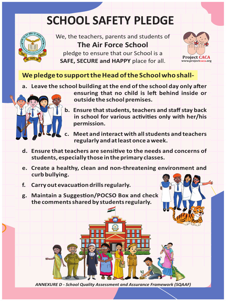School Safety Pledge Commitment | PDF