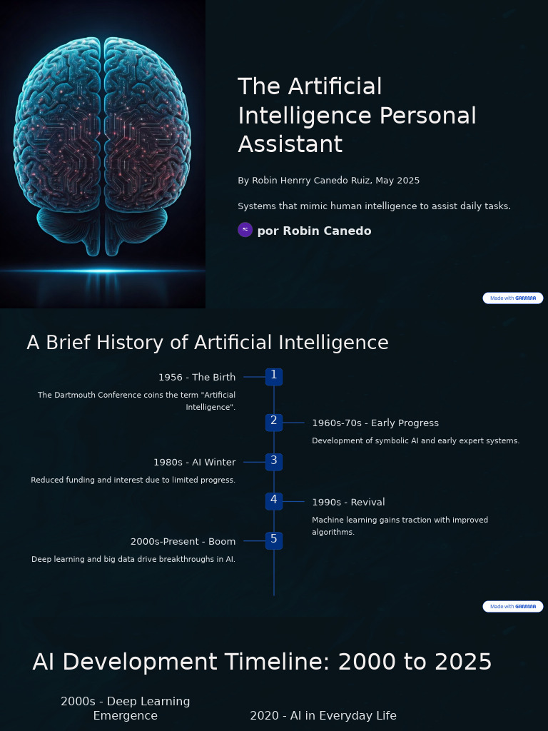 The Artificial Intelligence Personal Assistant | PDF | Artificial Intelligence | Intelligence ...