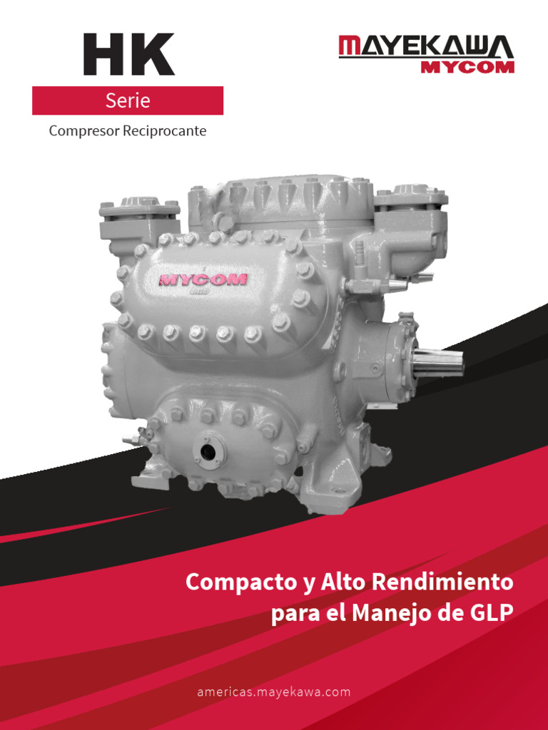 Compresor+Reciprocante+Serie+HK ESP+2024 | PDF