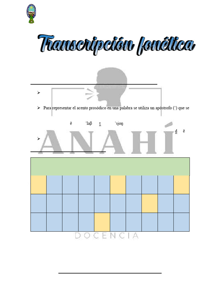 Reglas de Transcripci-N Lic. Cayetano | PDF | Fonética | Voz humana