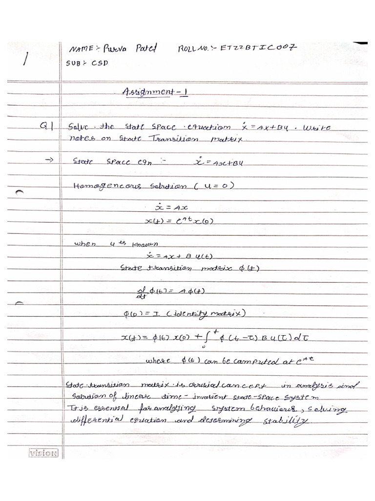 CSD Assignment | PDF