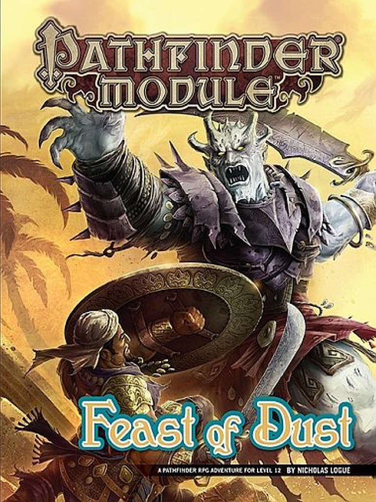 1e - GameMastery Module - Feast of Dust Poster Map | PDF