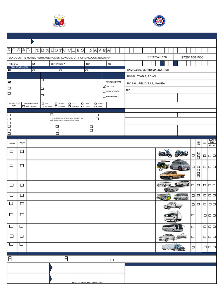 APL-Form v3 | PDF | Traffic | Transport
