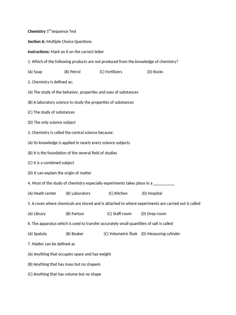 Chemistry FORM ONE 5th - Vibane Charline | PDF | Mixture | Chemistry