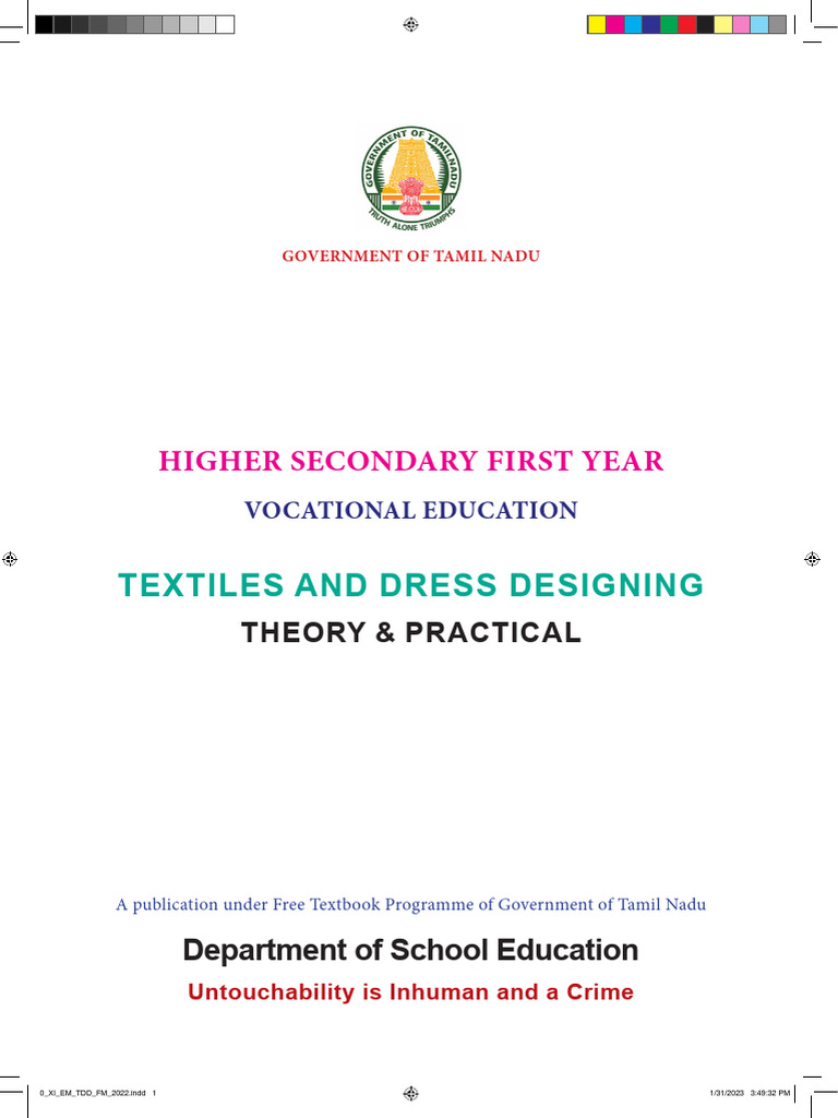 Textiles and Dress Designing Guide | PDF | Silk | Clothing