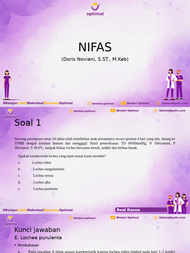 Doris Noviani_Bimbel UKOM Optimal - Sept 2022 | PDF