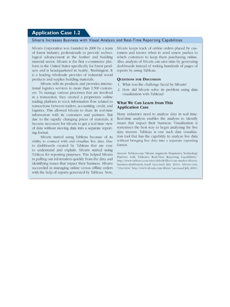 Case 1.2 Silvaris | PDF