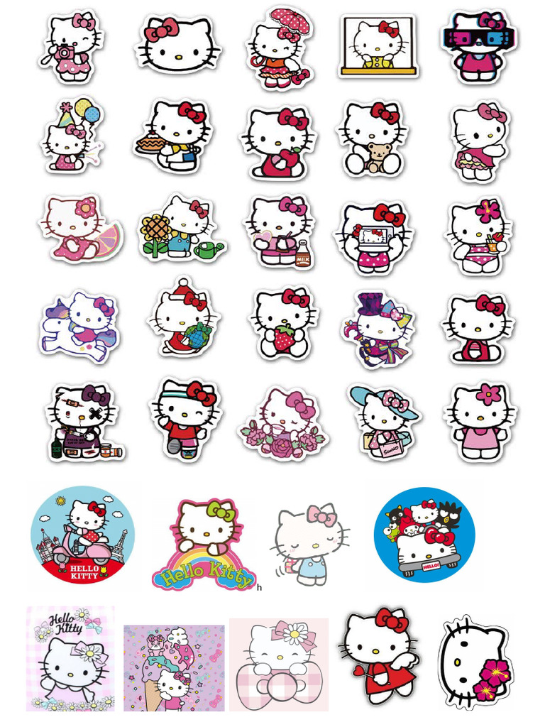 Kitty Stickers | PDF