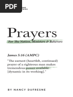 Derek Prince's Prayers and Proclamations | PDF | Kingship And Kingdom ...