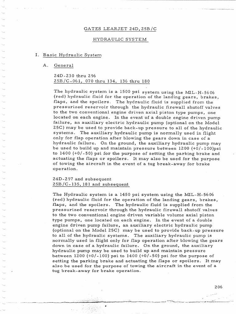 Hydraulic System | PDF