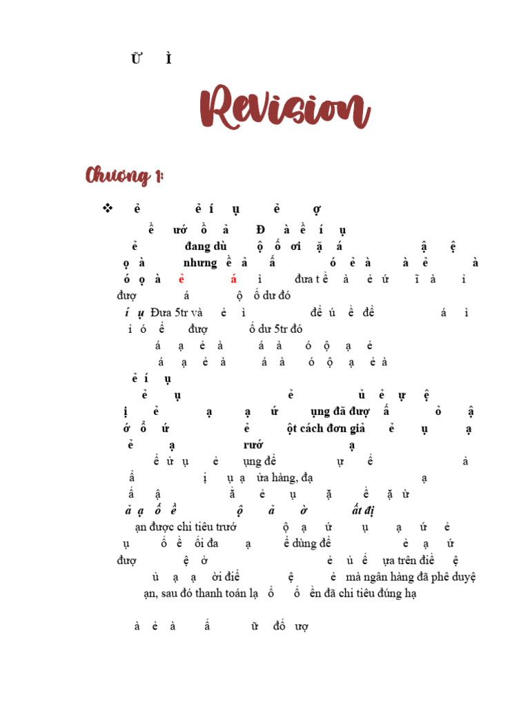 Revision Mid Term | PDF