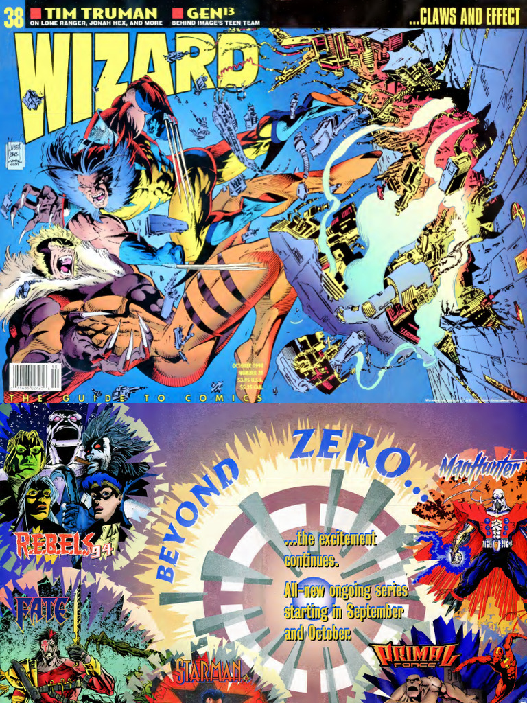 Wizard Magazine 038 | PDF | Comics
