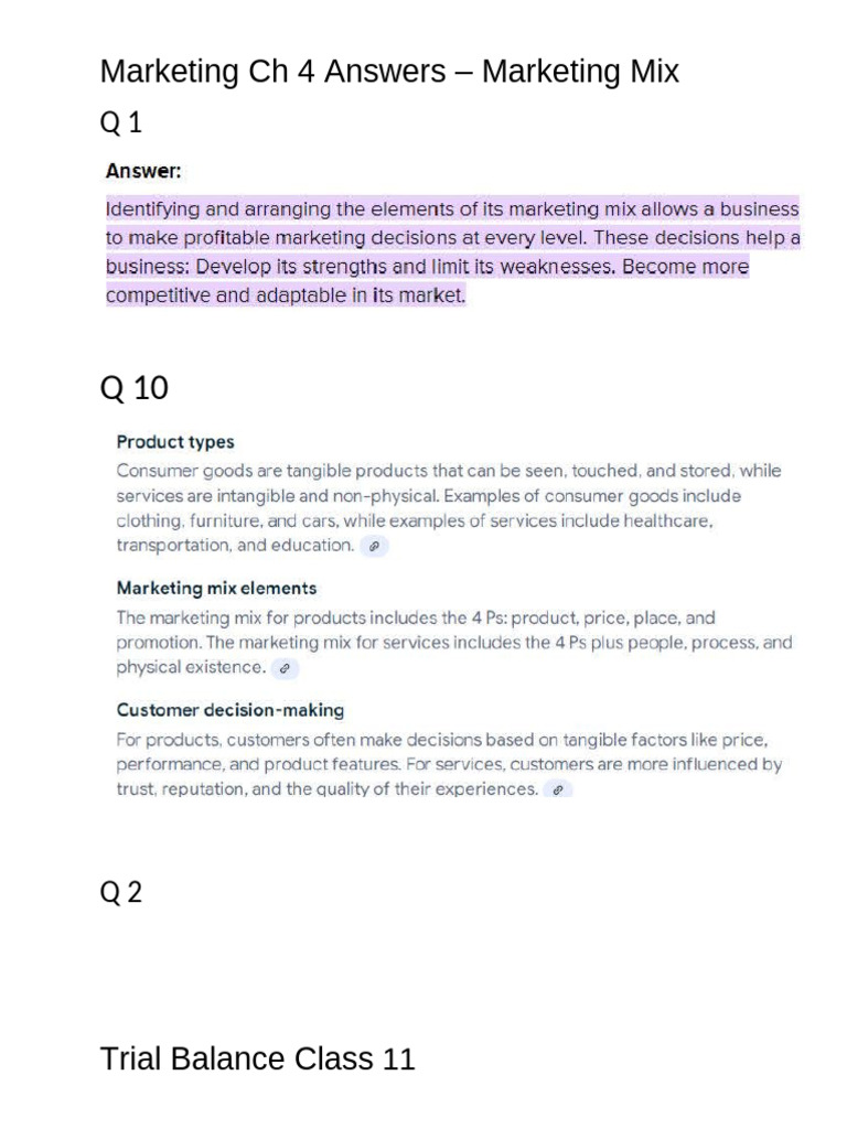 1 ST Mid Term Model Questions | PDF