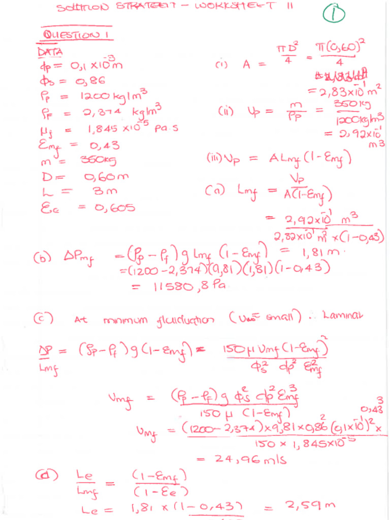 Solution Strategy Worksheet 11 | PDF