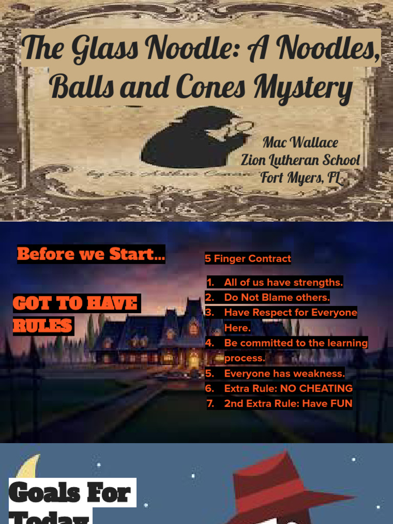 WALLACE Noodles Balls Cones | PDF