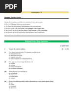 Class 8 Science Formula Sheet | PDF