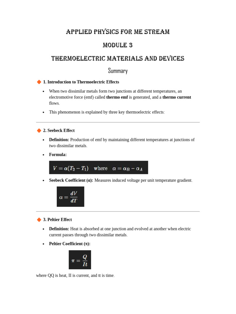 22PHYM12 Module3 Notes Summary | PDF | Mechanical Engineering ...
