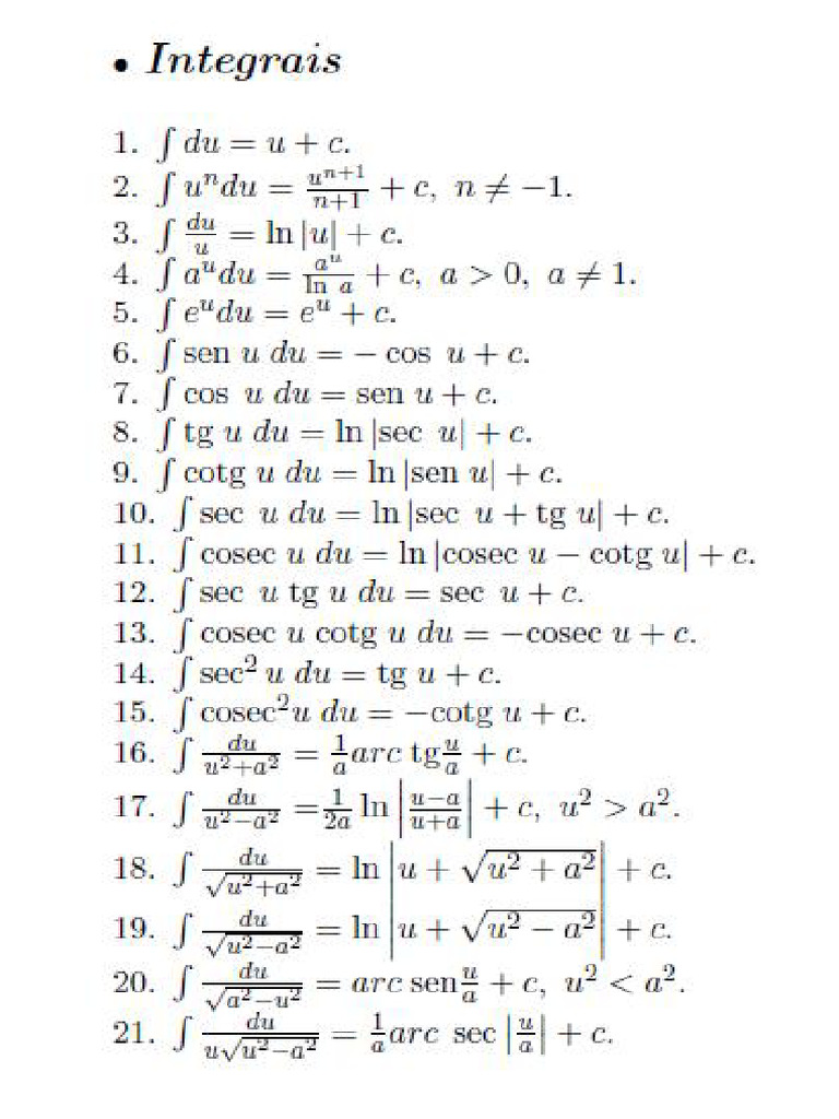 Integral Definida | PDF