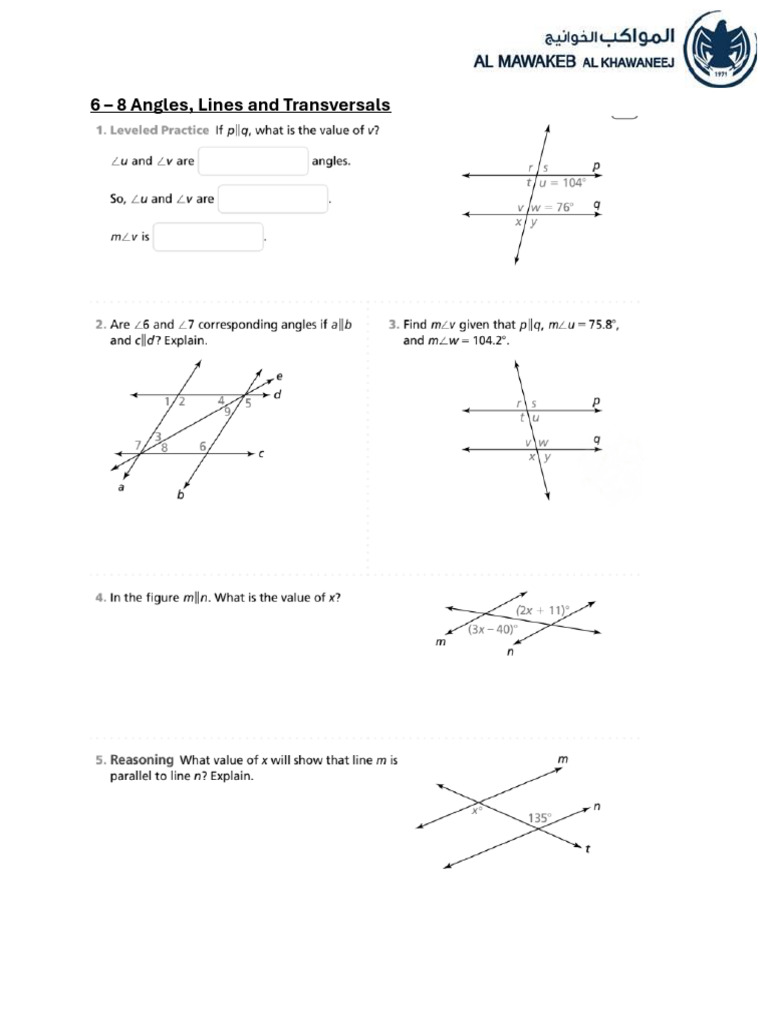 Final Exam Worksheet | PDF