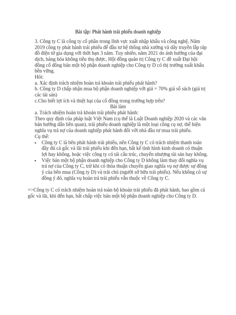 Bài tập TPDN 23 | PDF