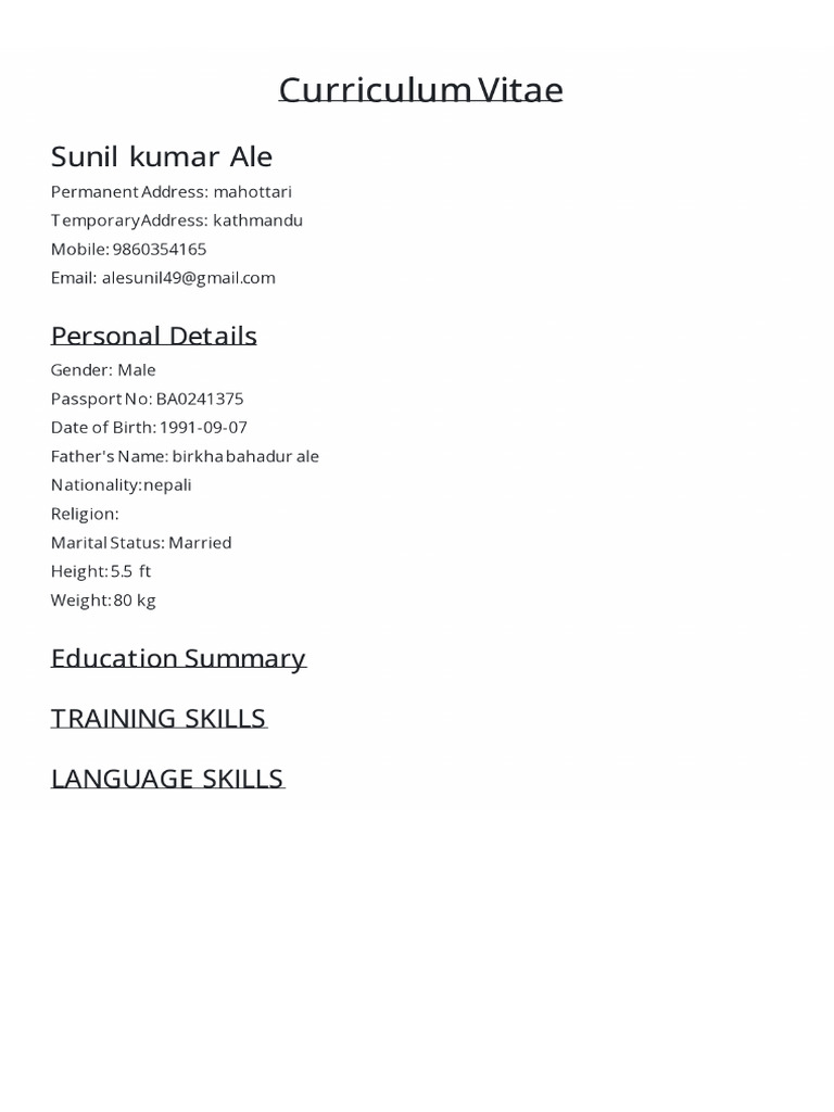 Sunil Kumar Ale Resume 2025-06-01 12-38-50 | PDF