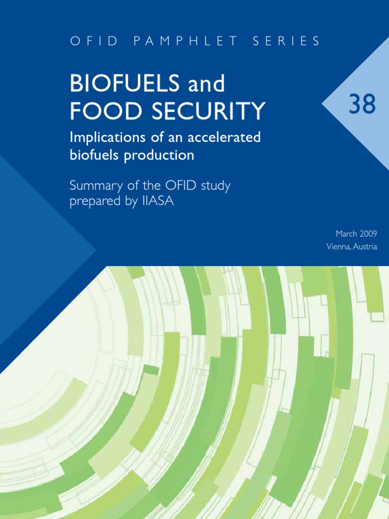Biofuel and Food Security | PDF | Biofuel | Greenhouse Gas