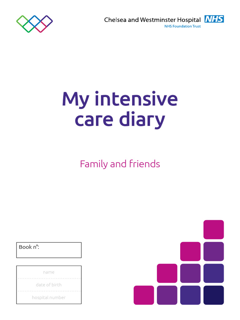 ICU Diary Relatives Nov 2016 | PDF | Intensive Care Unit | Medicine