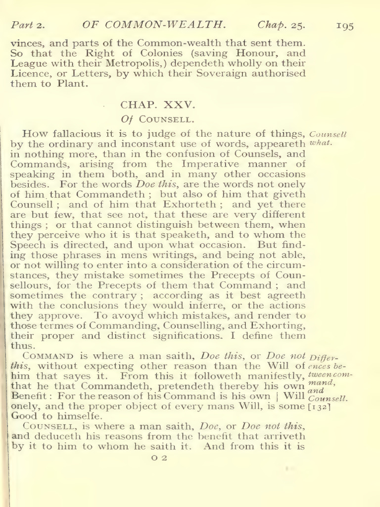 Thomas Hobbes's Leviathan (Part 2) | PDF | Natural Law | Reason
