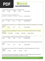 Ratio and Proportion Questions Grade9 | PDF
