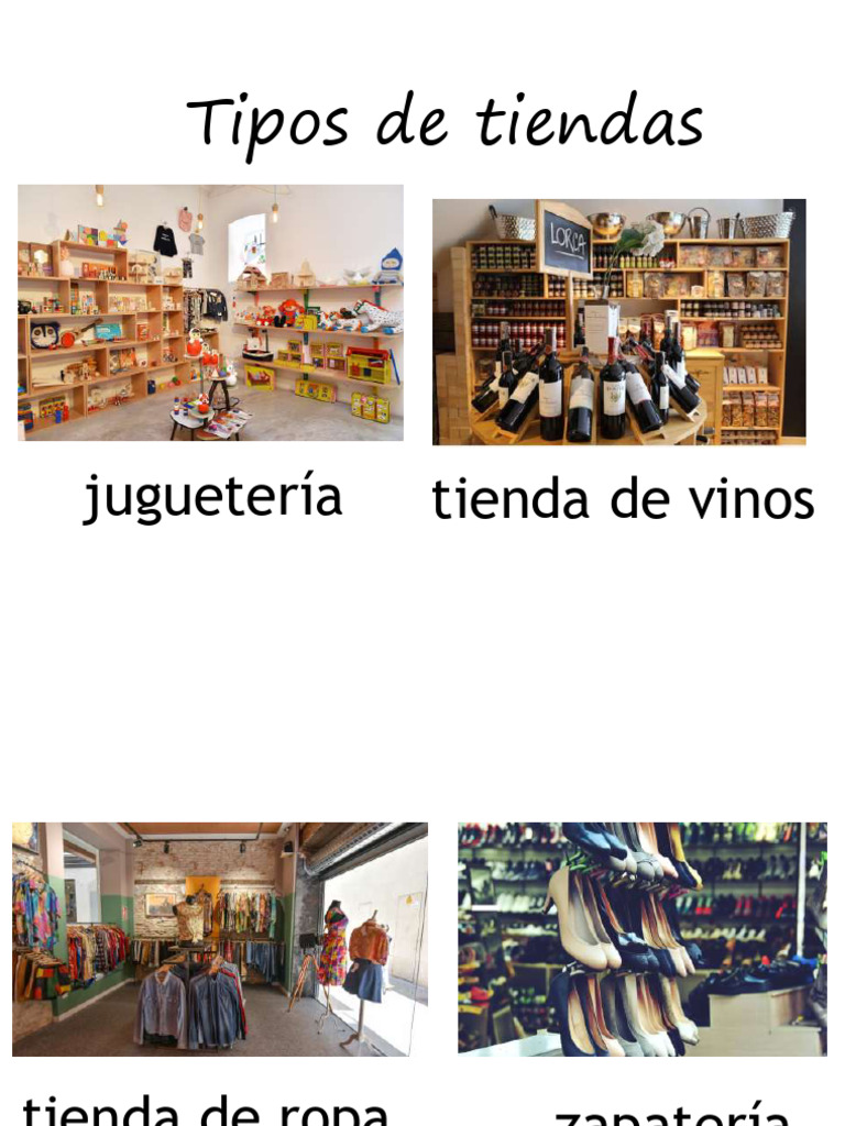 Tipos de Tiendas | PDF