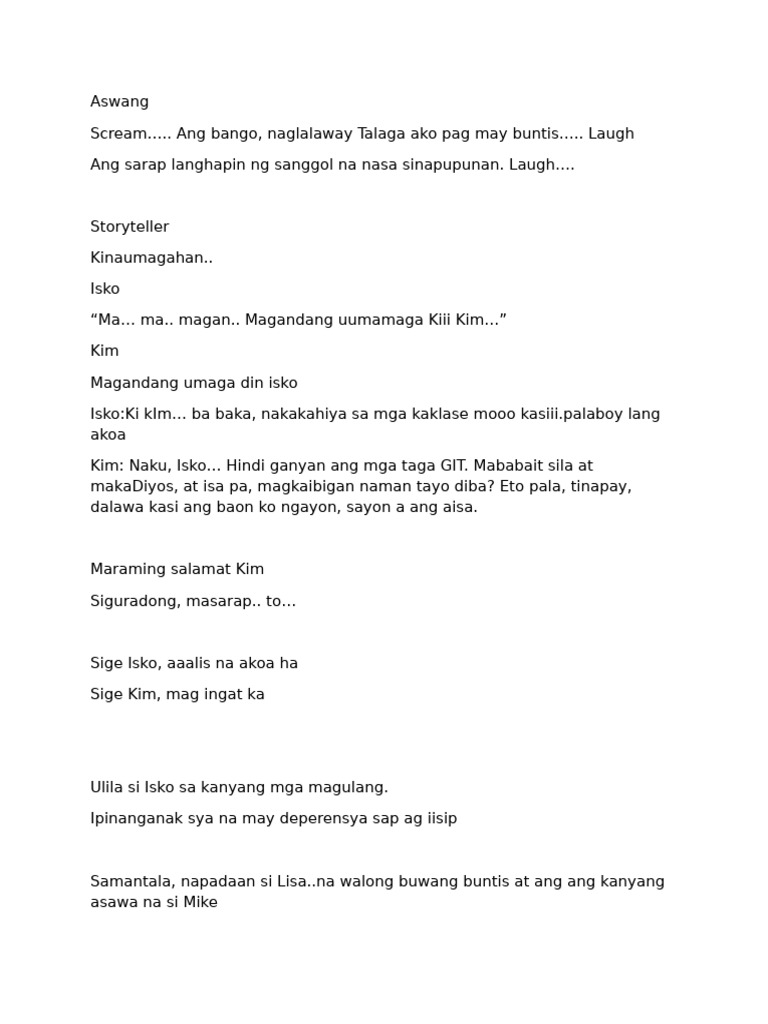 Aswang | PDF