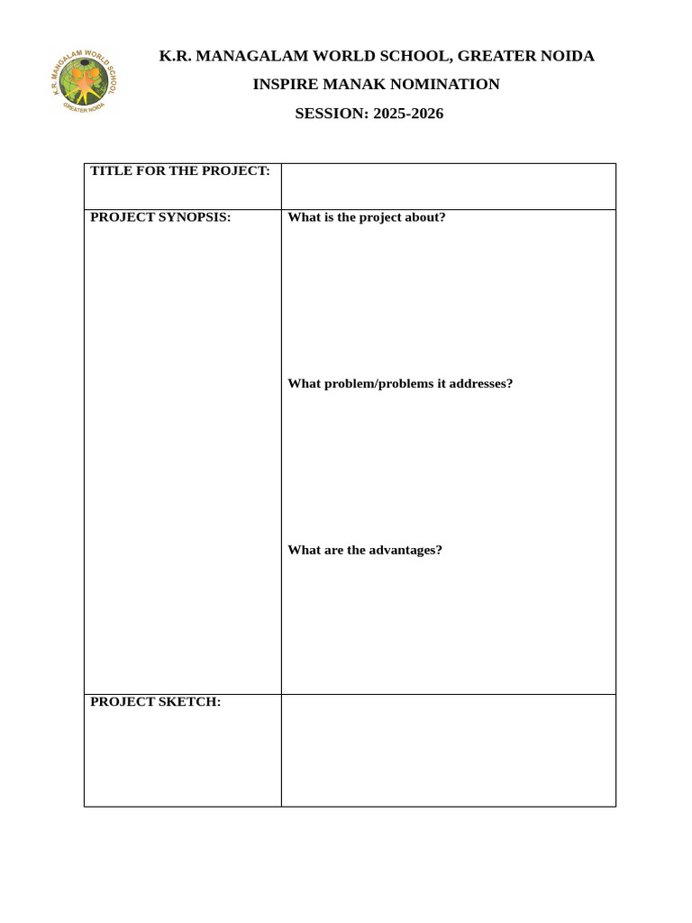 Format For The Write-Up | PDF