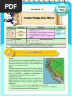 Relieve Andino del Perú: Tipos y Características | PDF | Andes | Volcán
