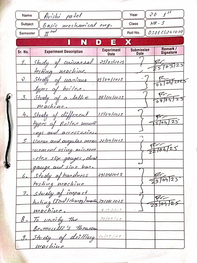 Basic Mechanical Engineering-1 | PDF