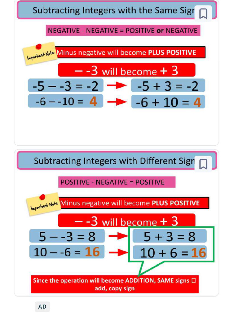 Integers | PDF