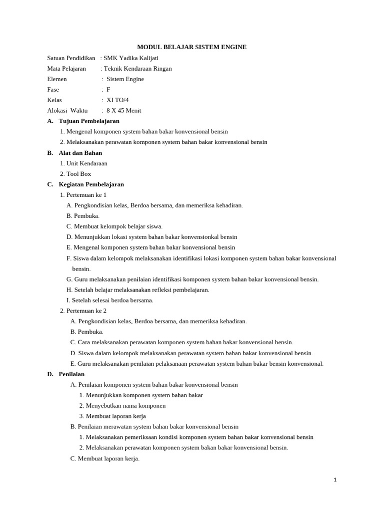 Modul Belajar Genap | PDF